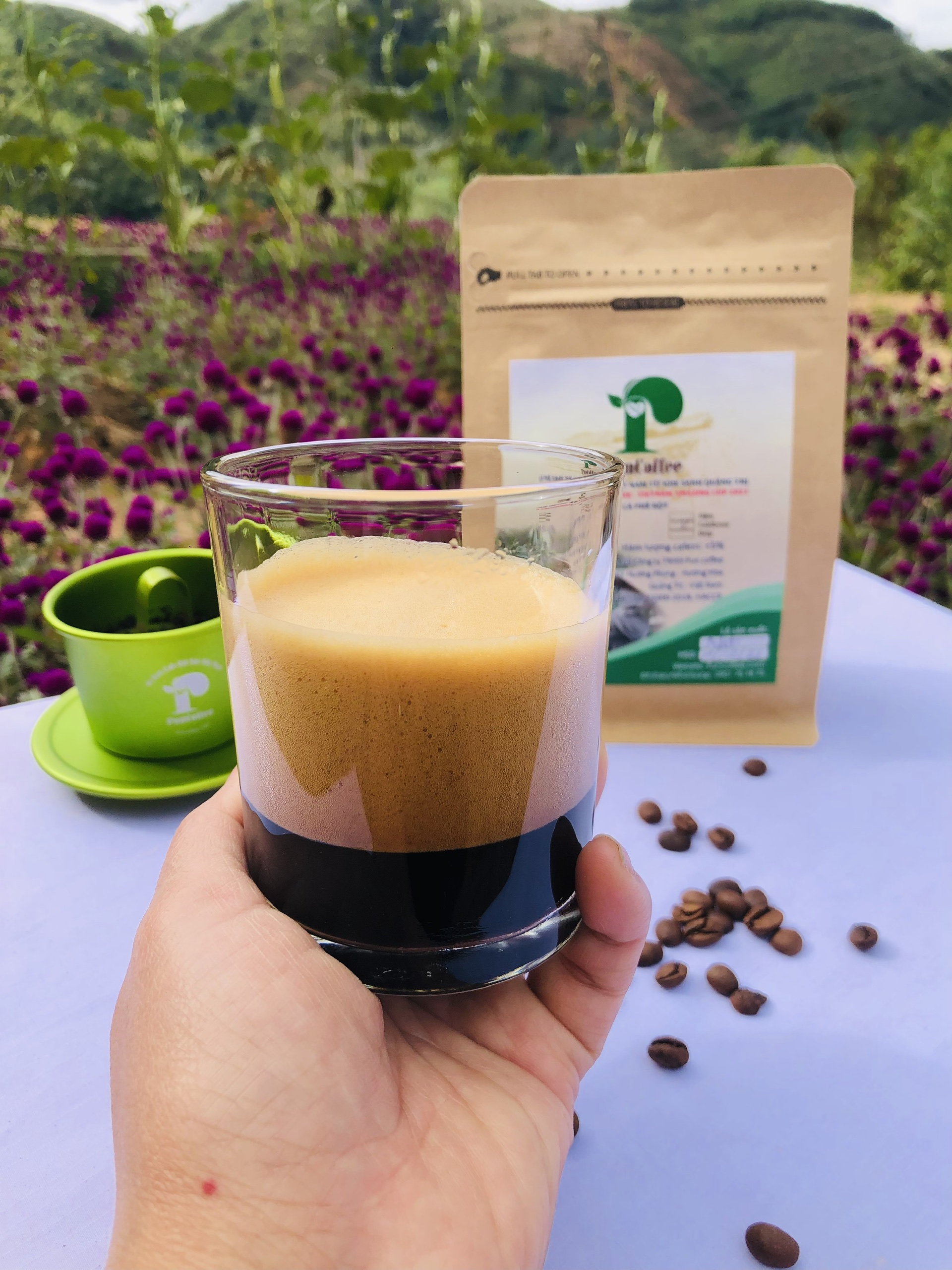 Cà phê bột pha phin gu vừa